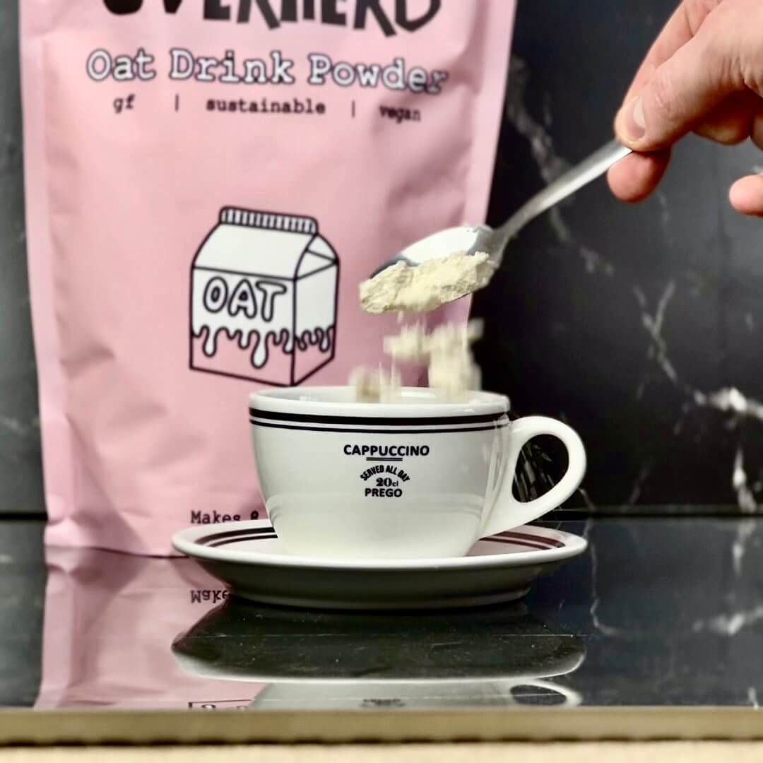 Oat Milk Powder | Delicious & Instant Powdered Vegan Milk | Overherd