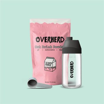 Oat Milk Powder | Delicious & Instant Powdered Vegan Milk | Overherd
